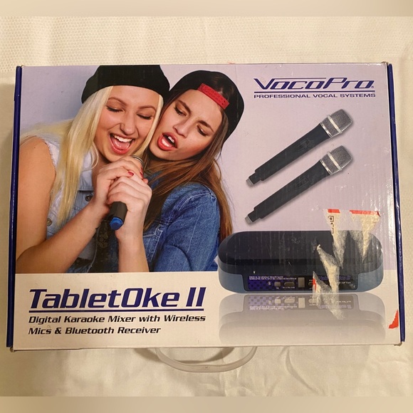 VocoPro | Other | Vocopro Tabletokeii Karaoke Mixer With Wireless Mics ...